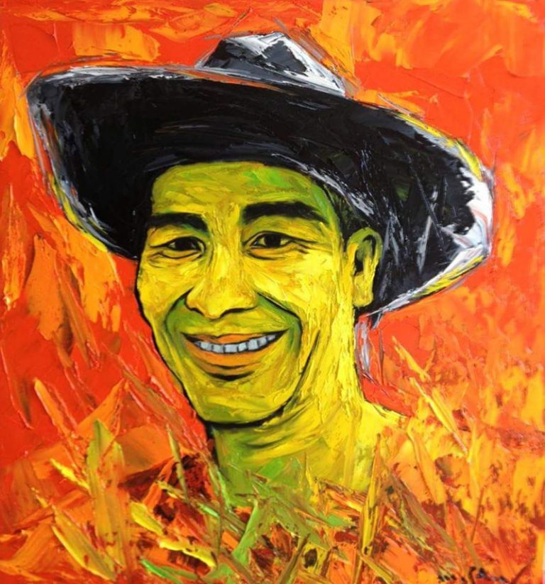 Oil Painting Portrait 19 Nguyen Minh Son Artist